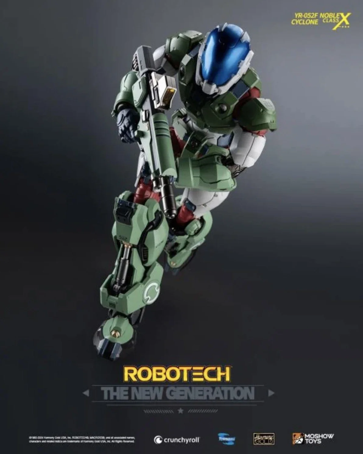 Badass ROBOTECH: THE NEW GENERATION YR-052F Cyclone Action Figure Set Up For Pre-Order — GeekTyrant